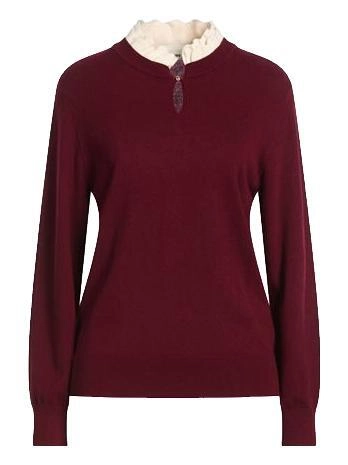 Sandro Wool And Cashmere Blend Sweater - Red