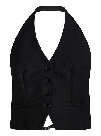 DEPARTMENT 5 Tailored Vest - Black