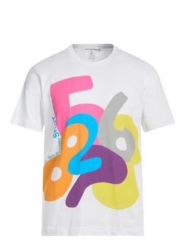 Comme Des Garçons T-shirt Size Cotton - White