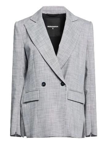 Patrizia Pepe Blazer Size Polyester, Viscose, Elastane - Grey