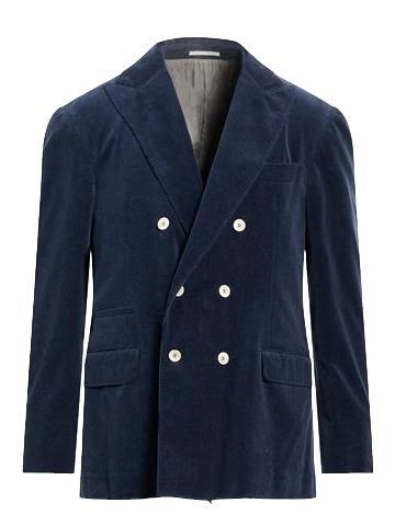 Brunello Cucinelli Blazer Size Cotton, Cashmere, Elastane - Navy