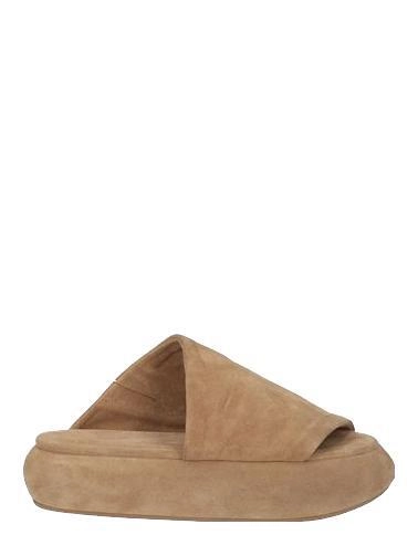 Marsèll Suede Slide Sandals - Beige