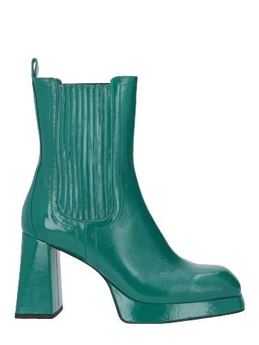GIORGIO FABIANI Leather Ankle Boots - Green