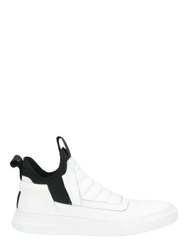 BRUNO BORDESE Leather High-top Sneakers - White