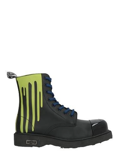 CULT Leather Lace-up Ankle Boots - Black