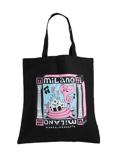 MODES Canvas Shopper Bag - Black