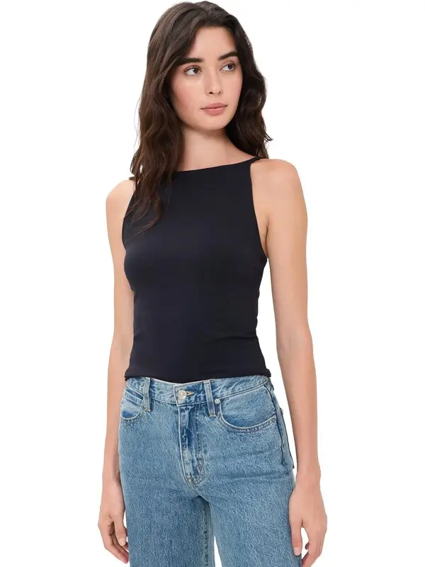 Free People Round Two Camisole - Black