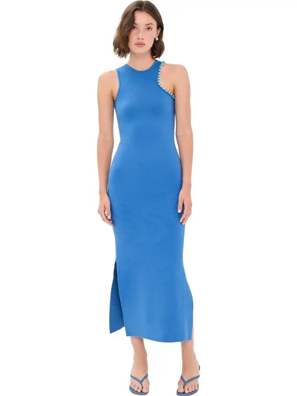 THE WOLF GANG Escena Maxi Dress - Cornflower