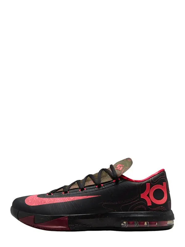 Nike Kd 6 "meteorology - Black/atomic Red/medium Olive