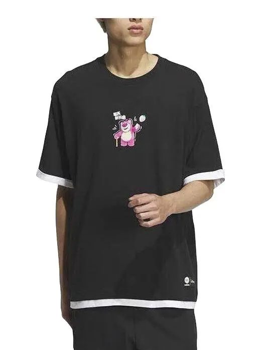 Adidas Lotso T-shirts Asia Sizing - Black