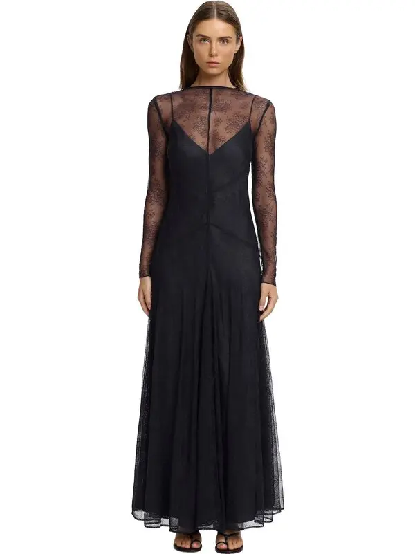 Significant Other Esha Long Sleeve Maxi Dress - Galaxy