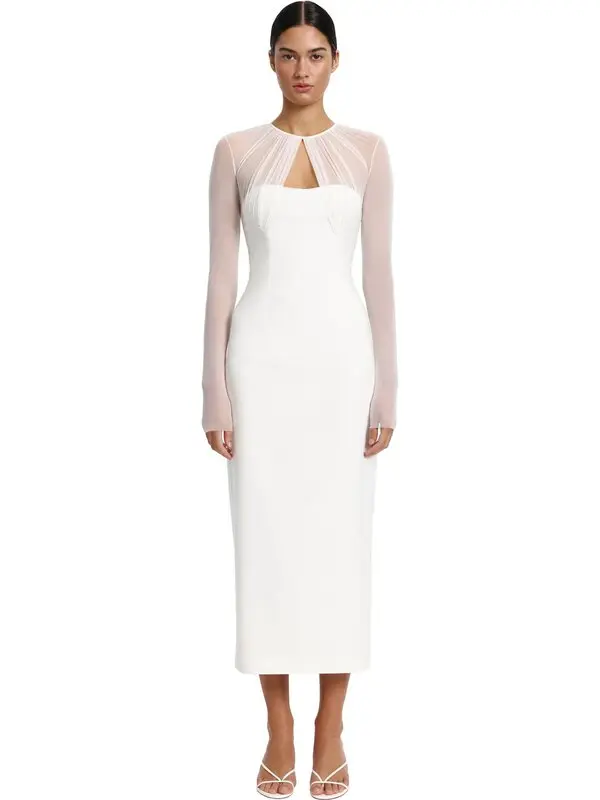 Significant Other Clementine Long Sleeve Dress - Ivory