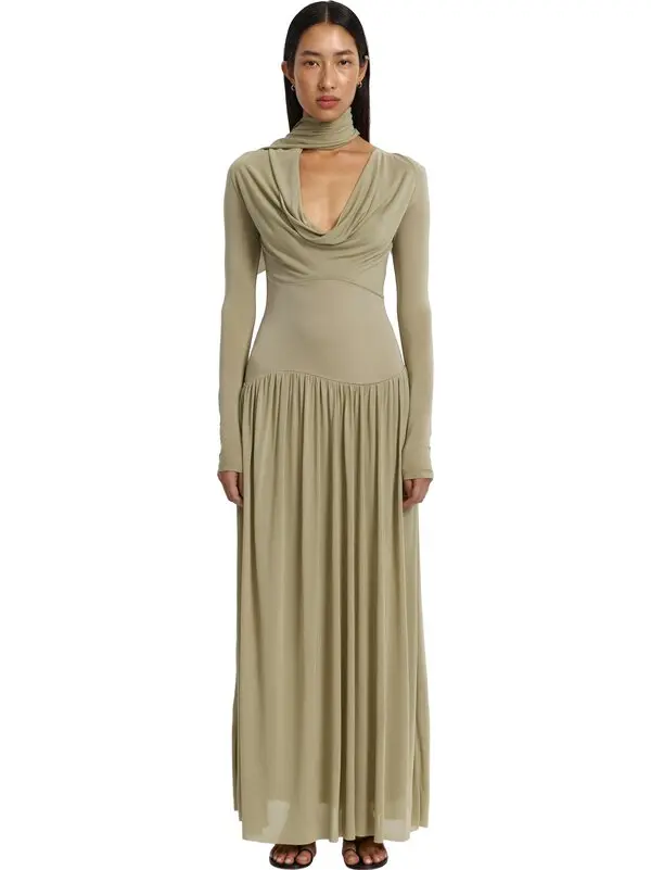 Significant Other Nirvana Long Sleeve Maxi Dress - Willow
