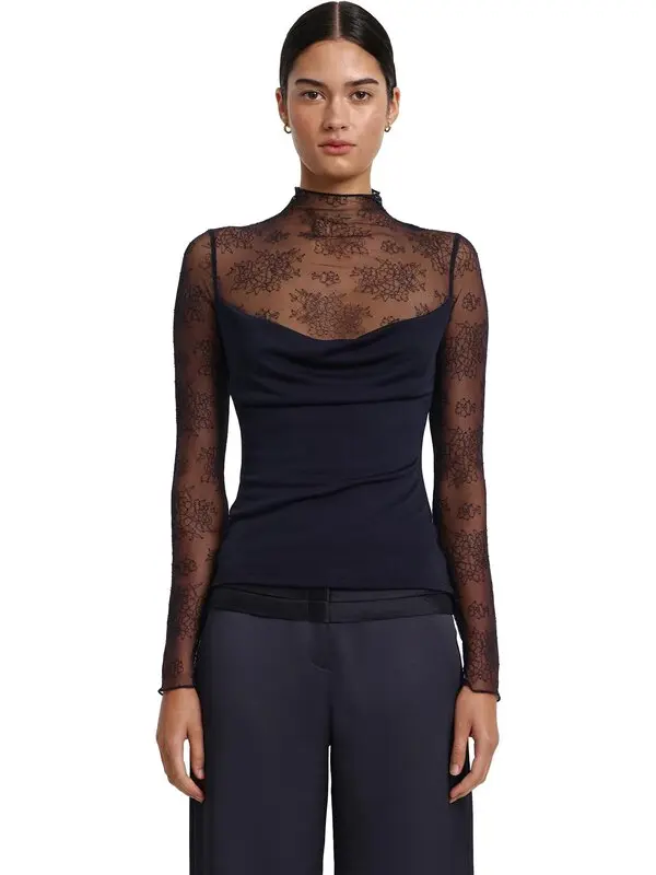 Significant Other Delphi Long Sleeve Top - Galaxy