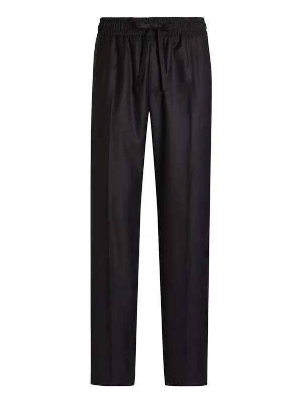 Dolce & Gabbana Drawstring Trousers - Black
