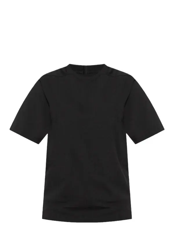 Rick Owens Short Sleeve Crewneck T-shirt - Black