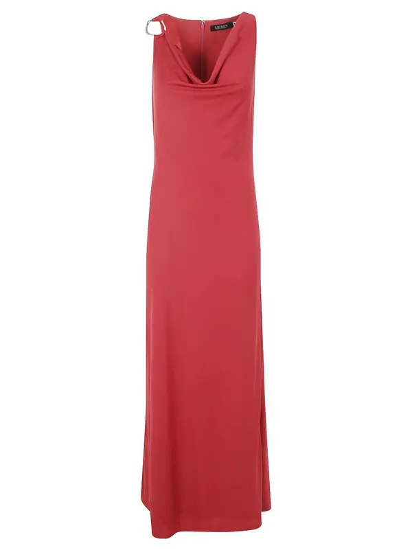 Ralph Lauren Sleeveless Gown - Madison Red