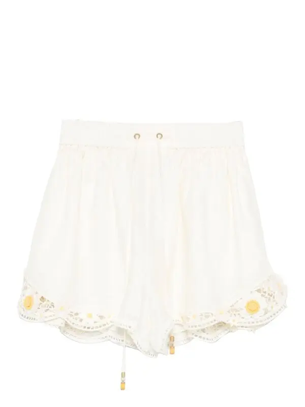 Zimmermann Everley Shorts - White