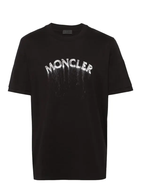 Moncler Short-sleeved T-shirt - Black