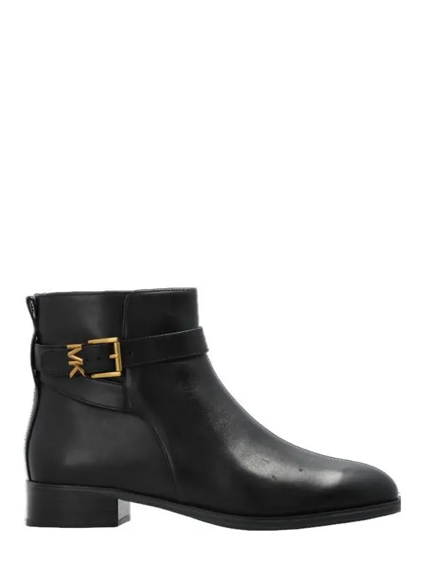 Michael Kors Round-toe Ankle Boots - Black
