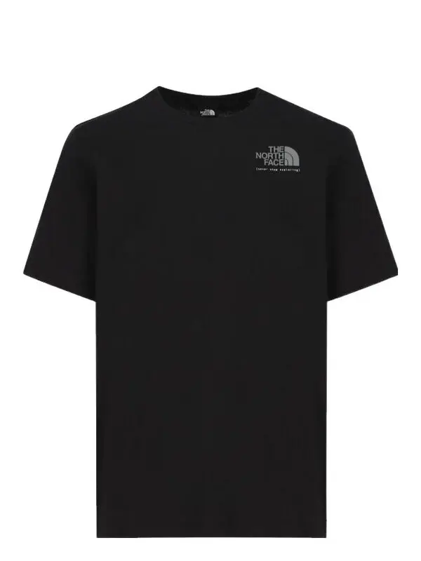 The North Face Item O-neck Short-sleeved T-shirt - Black