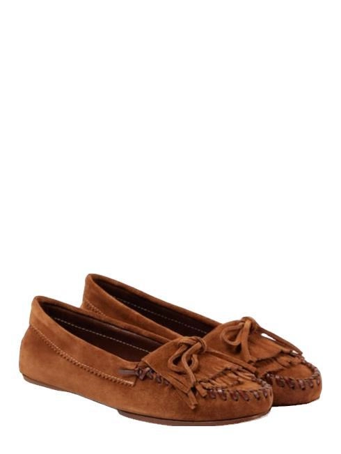 Paris Texas Suede Loafers - Brown