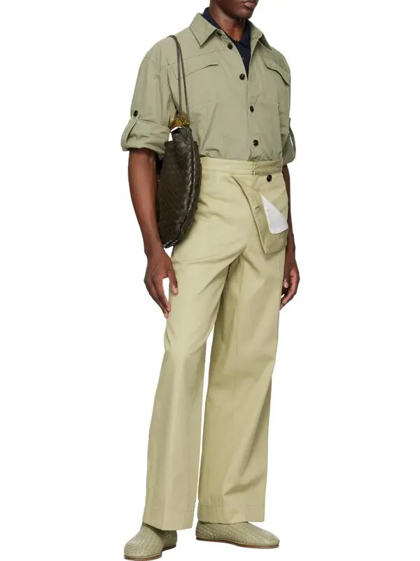 Bottega Veneta Light Cotton Twill Overshirt - Juniper