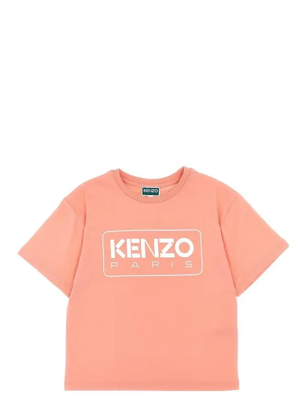 Kenzo Logo Print T-shirt - Pink