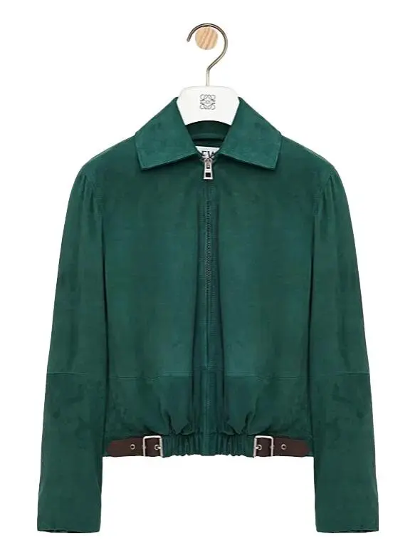 Loewe Belted Jacket - Green