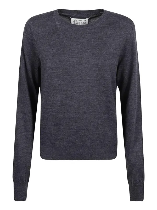 MAISON MARGIELA Crew Neck Sweater - Black