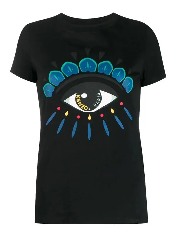 Kenzo Eye Graphic T-shirt - Black