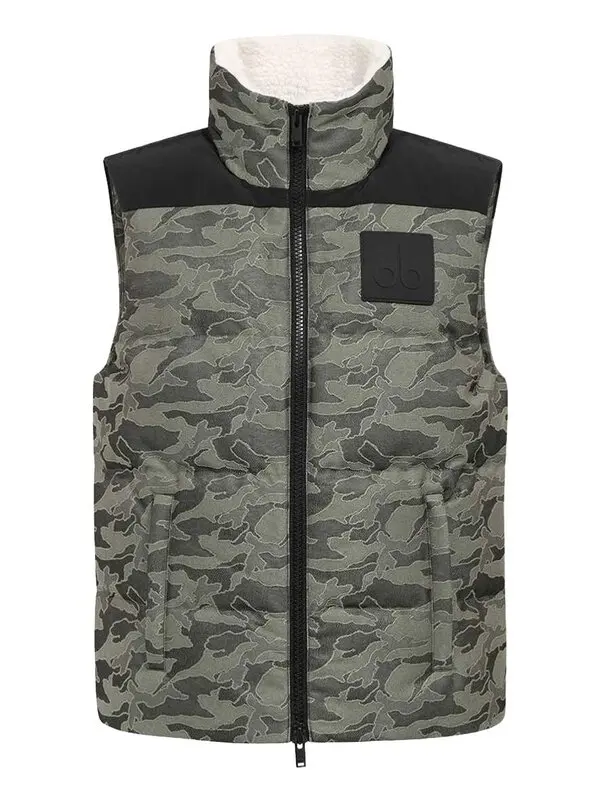 Moose Knuckles Sleeveless Down Vest - Gray