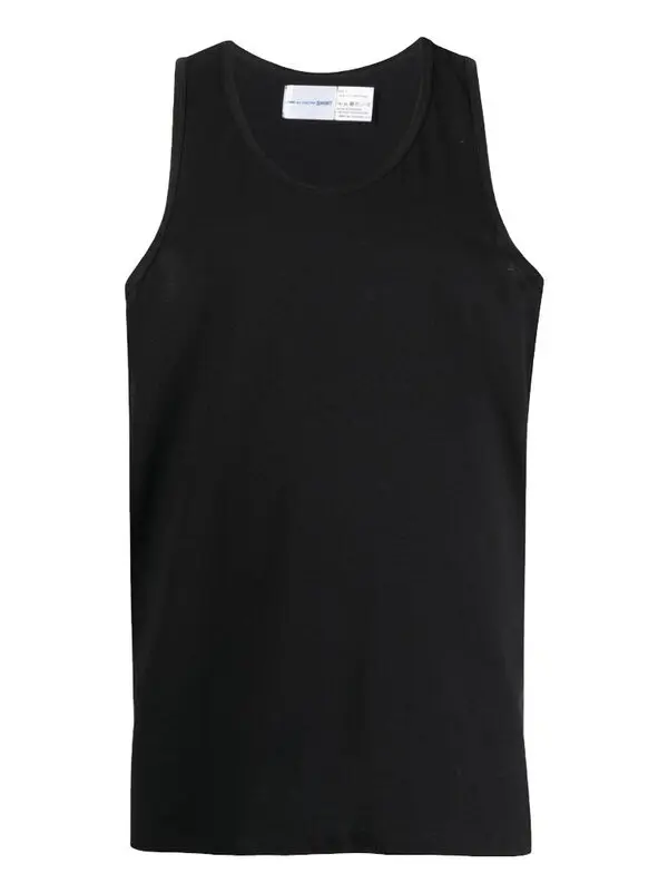 Comme Des Garçons Cotton Tank Top - Black