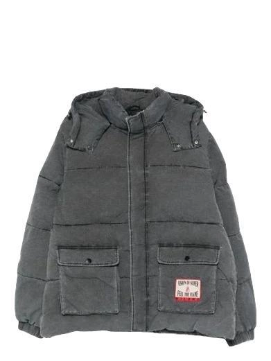 VISION OF SUPER Hooded Padded Down Jacket - No