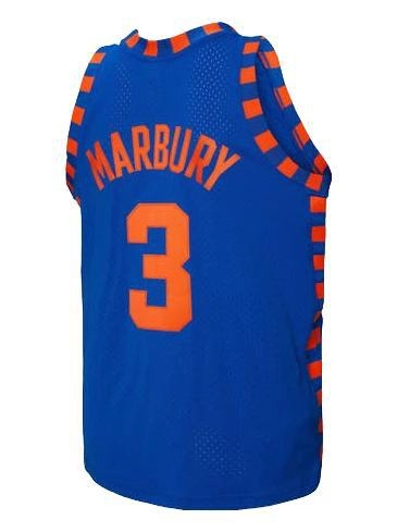 Mitchell & Ness Stephon Marbury New York Knicks 2005/06 Hardwood Classics Swingman Jersey - Blue