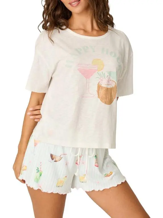 PJ Salvage Graphic Sleep Tee - Ivory