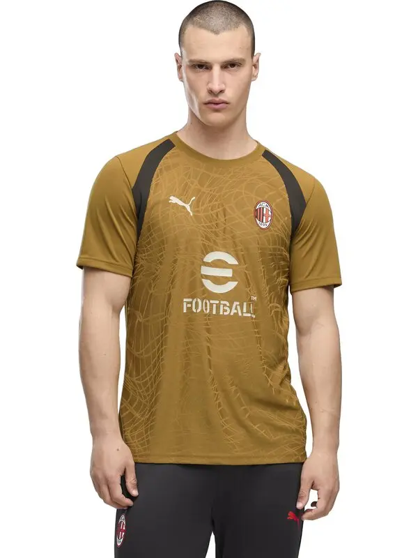 PUMA Ac Milan Slim Fit Training Jersey - Brown
