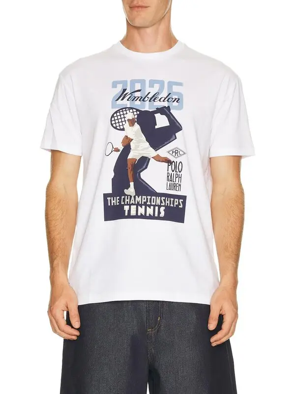 Polo Ralph Lauren Wimbledon Tee - White