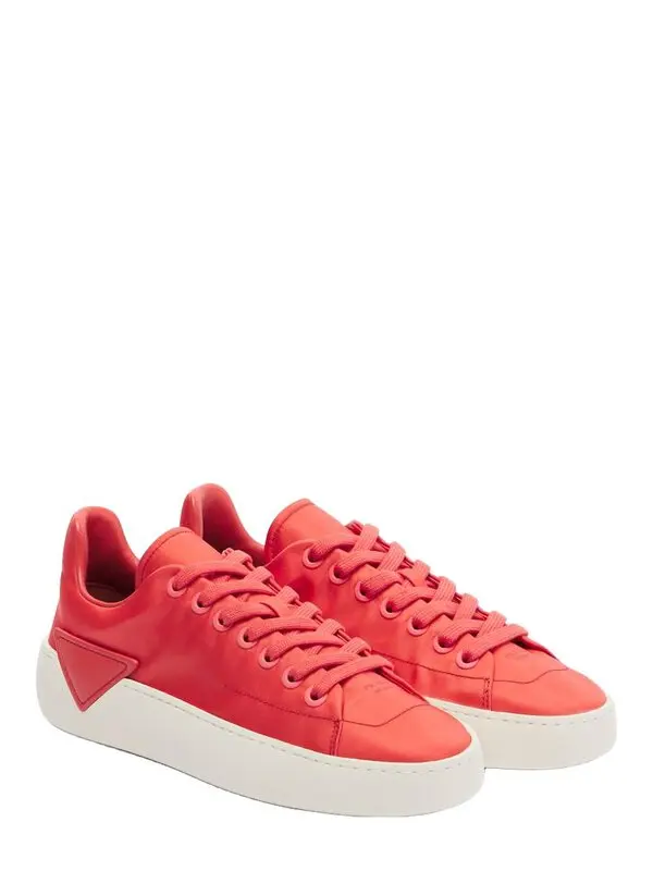 Prada Re-nylon Court Sneakers - Orange