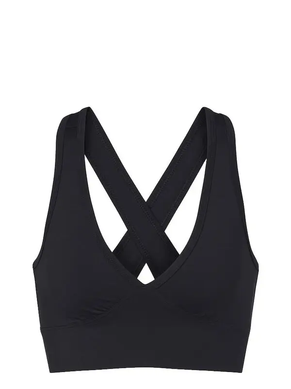 NORBA Racerback Sports Bra - Black