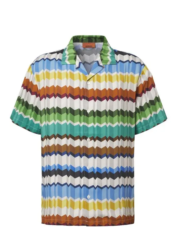 Missoni Zigzag Bowling Shirt - Multicoloured