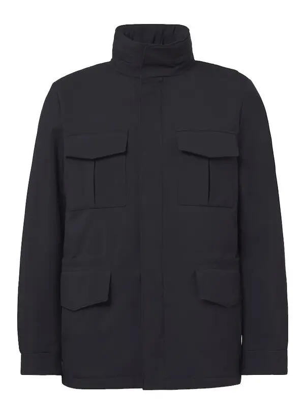 Agnona Field Jacket - Blue