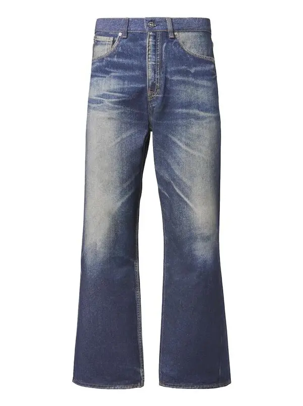 Our Legacy Third Cut Wide-leg Jeans - Blue