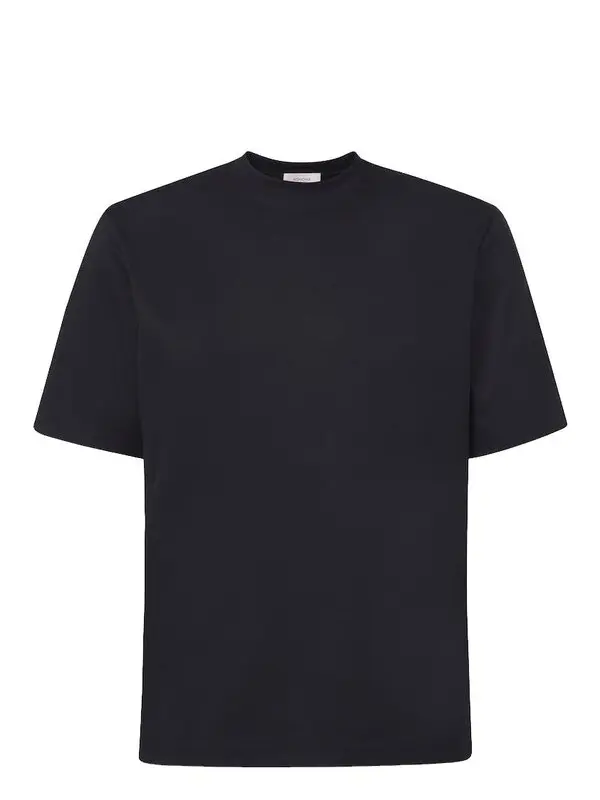 Agnona Cotton Jersey T-shirt - Black