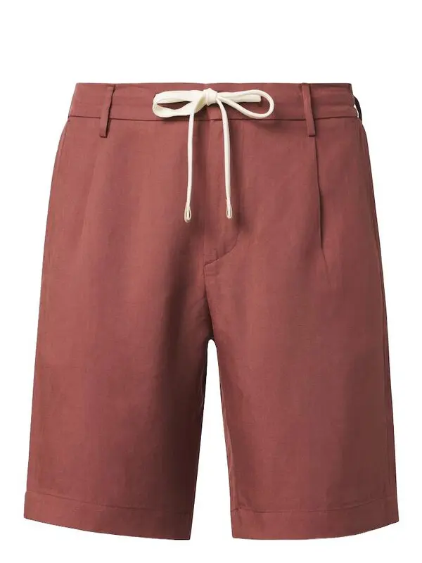 Eleventy Bermuda Shorts - Red