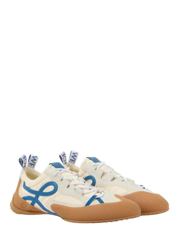 Loewe Grip Anagram Sneakers - White