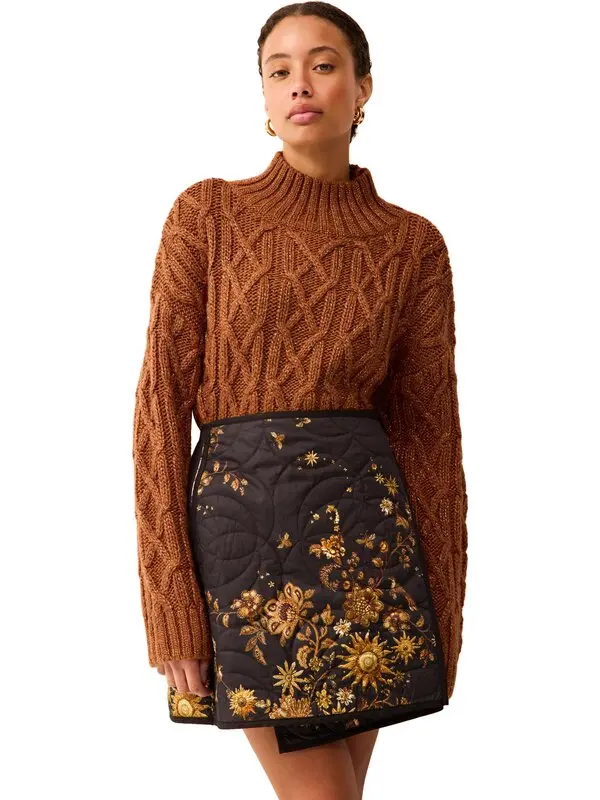 MARIE OLIVER Cecile Sweater - Bronze