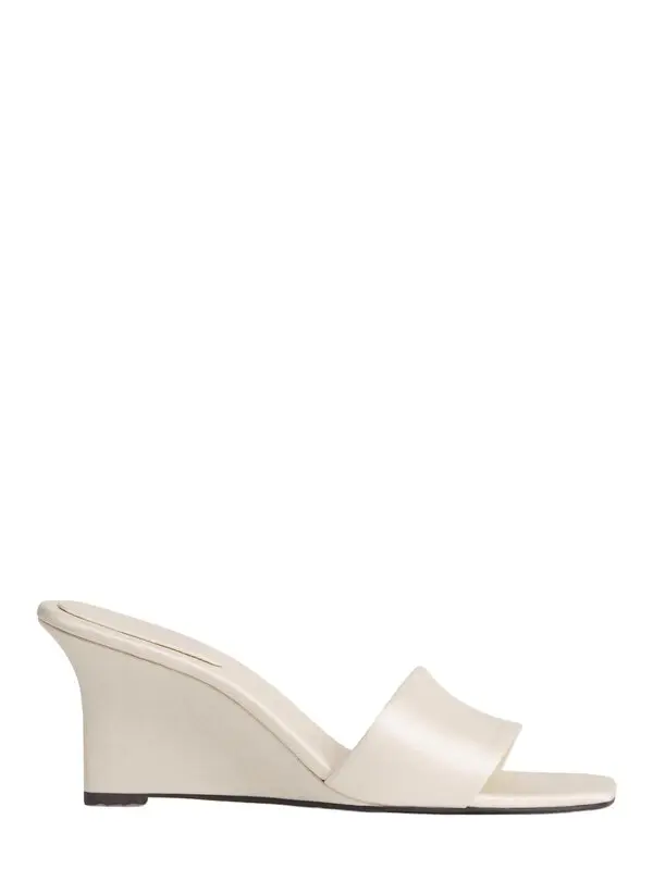 REFORMATION Gabriella Wedge Sandal - Ivory