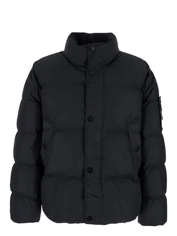 Stone Island Down Jacket - Black