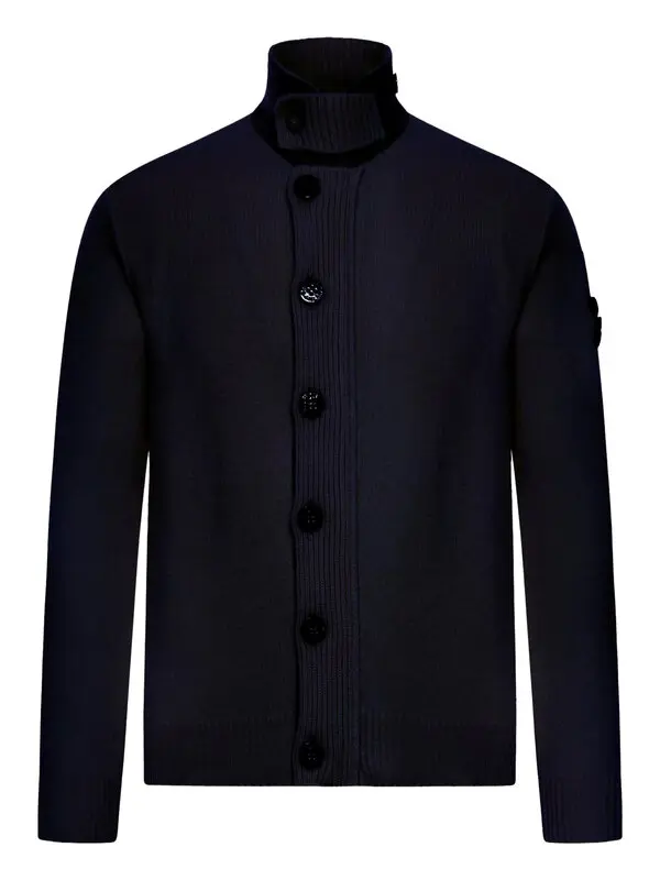Stone Island Cardigan - Blue